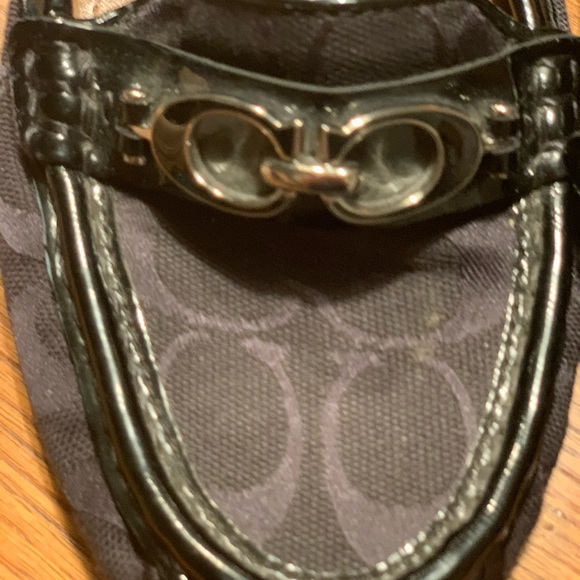 Coach | Shoes | Coach Fortunata Logo Loafers Black 7 | Poshmark